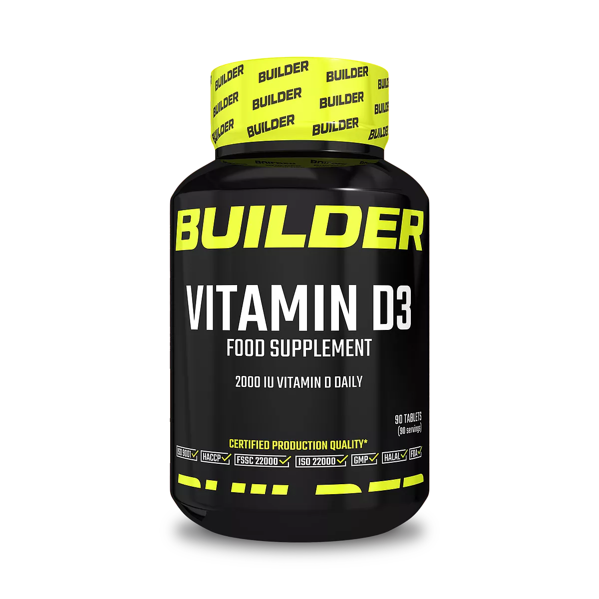 Vitamin D3 (90 tab.) - Builder